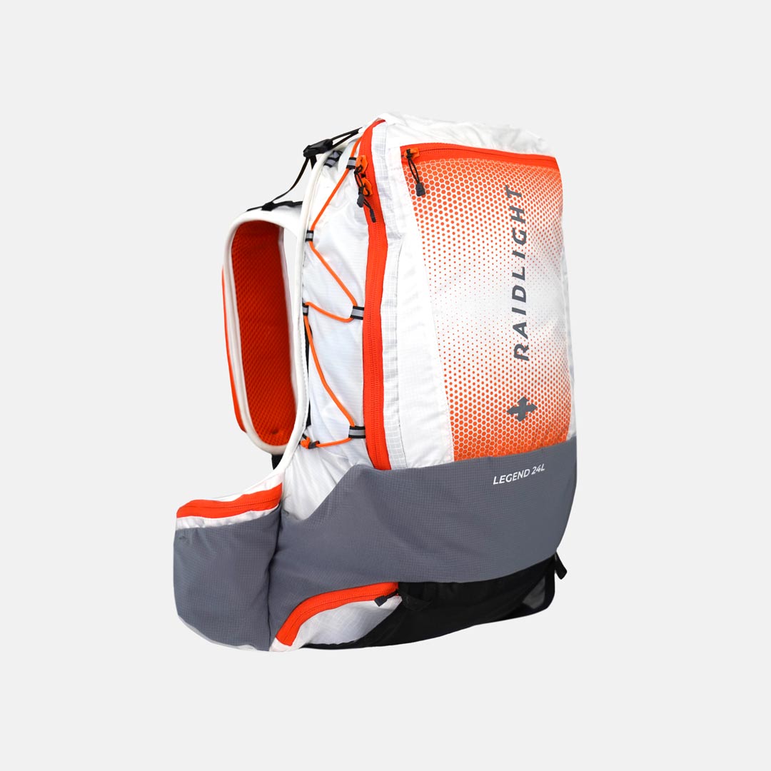 Raidlight Legend 24L running pack, fastpack for multi day stage racing